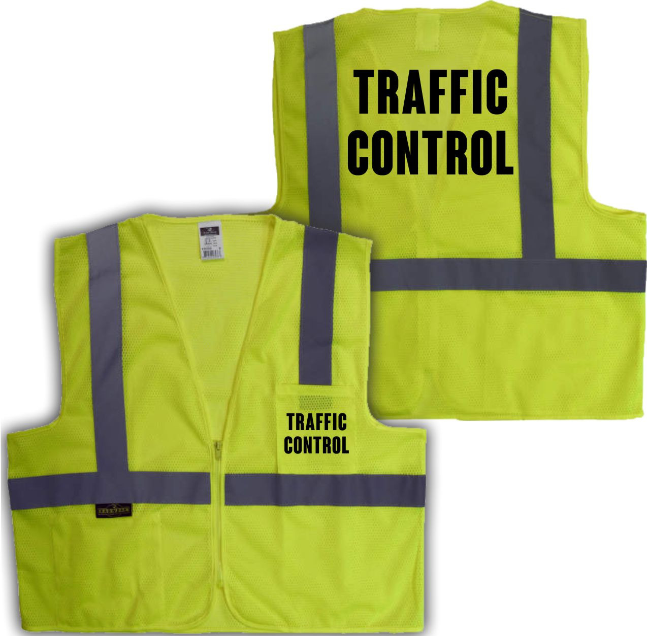 SV2 Safety Vest Class 2 TRAFFIC CONTROL Vest