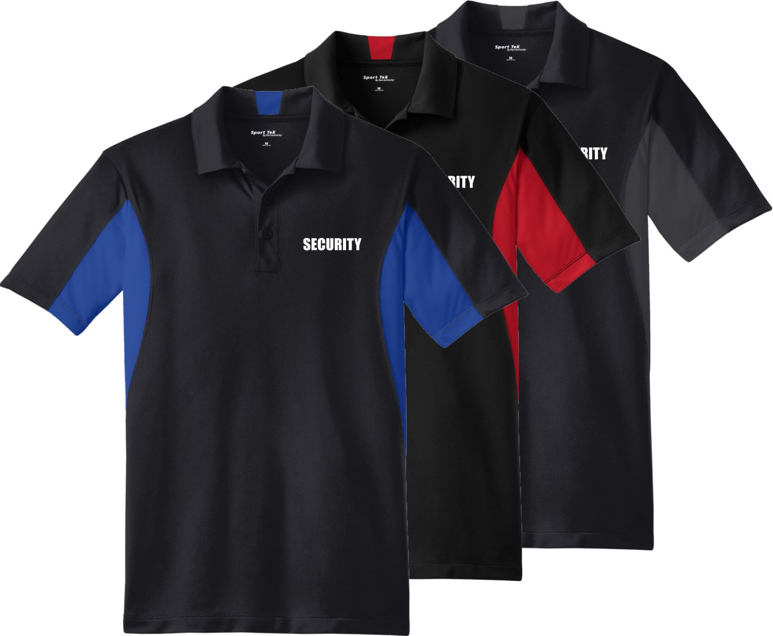 Security Polo Snag Proof Two Tone with Pocket