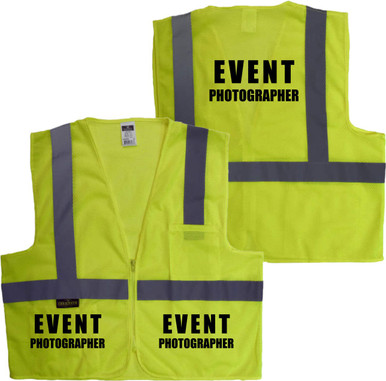 SV2 Safety Vest Class 2 VISITOR Vest