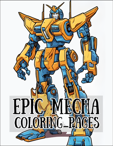 Kewl Koloring - Epic Mecha Coloring Pages