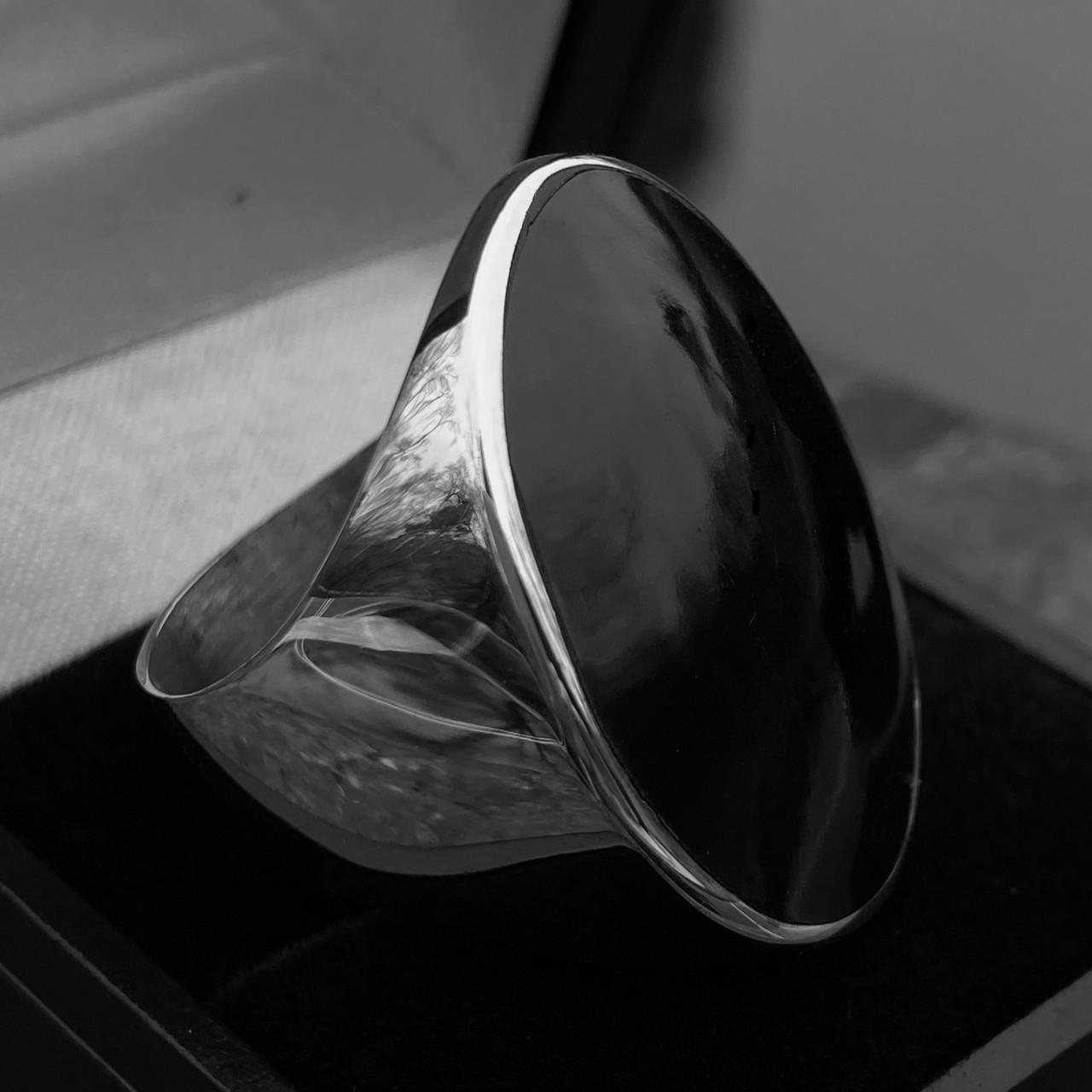 Whitby Jet Rings | Handcrafted Jewellery | Aurora Jet
