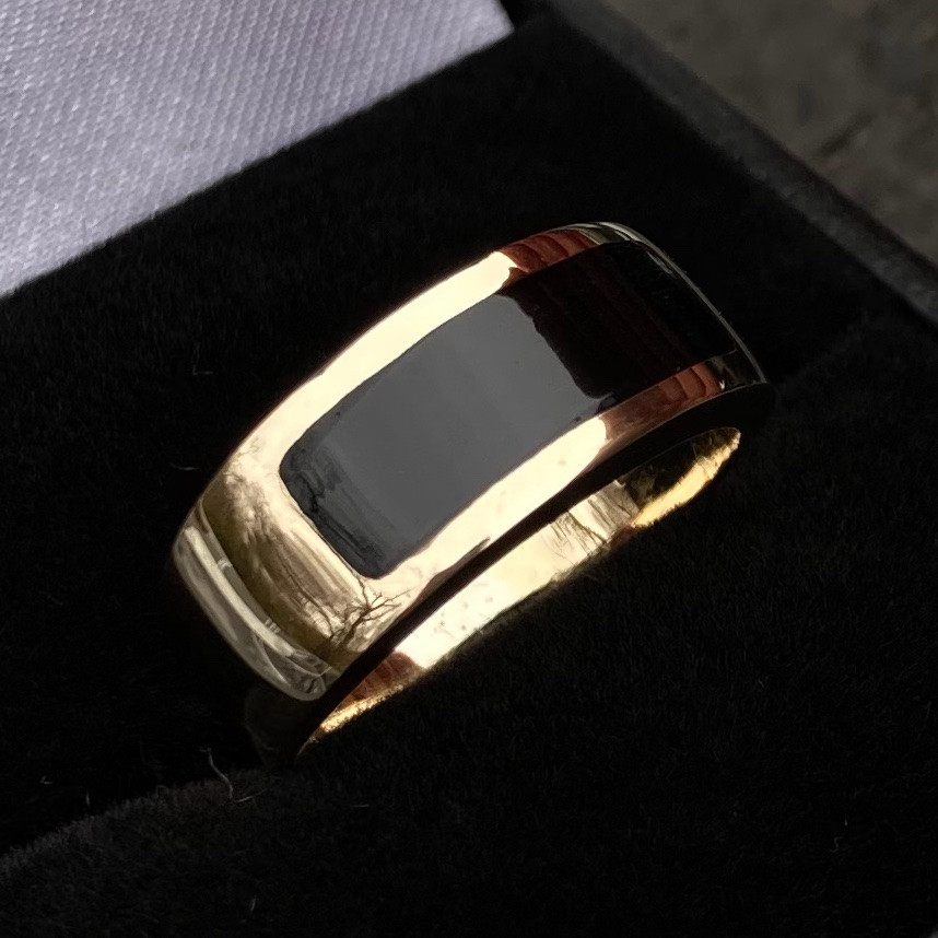 Whitby Jet Rings | Handcrafted Jewellery | Aurora Jet