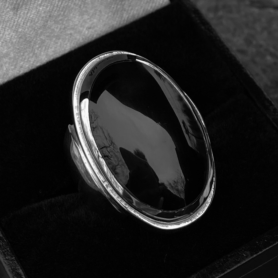 Whitby Jet Rings | Handcrafted Jewellery | Aurora Jet