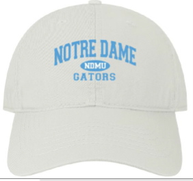 Legacy Baseball hat white Notre Dame - NDMU Giftshop