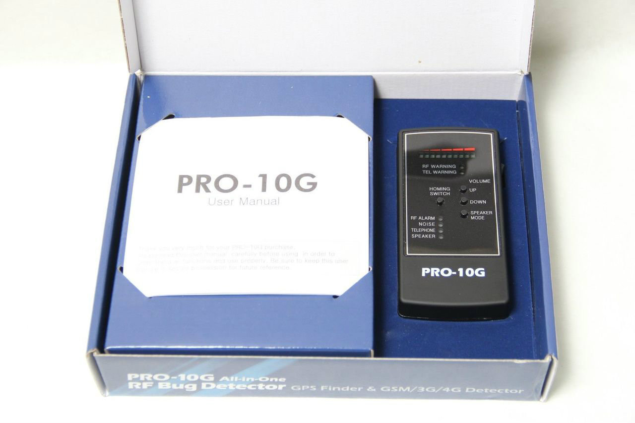 Spy Matrix® PRO-10G GPS Bug Sweep, Portable Wire Tap, 3G/4G/5G Cell ...