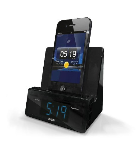 RCA Clock Radio Hidden Camera w/ Wi-Fi Remote Viewing - SpyAssociates.com