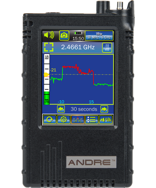 ANDRE™ Deluxe Near-field Detection Receiver - SpyAssociates.com