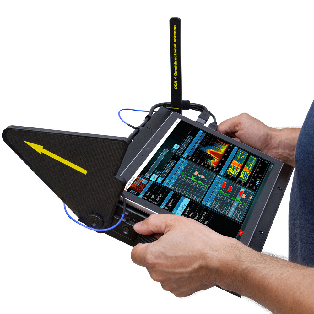 Delta X Portable Real-time Spectrum Analyzer 12Ghz - SpyAssociates.com