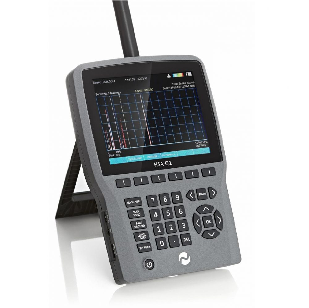 Handheld RF Spectrum Analyser - SpyAssociates.com