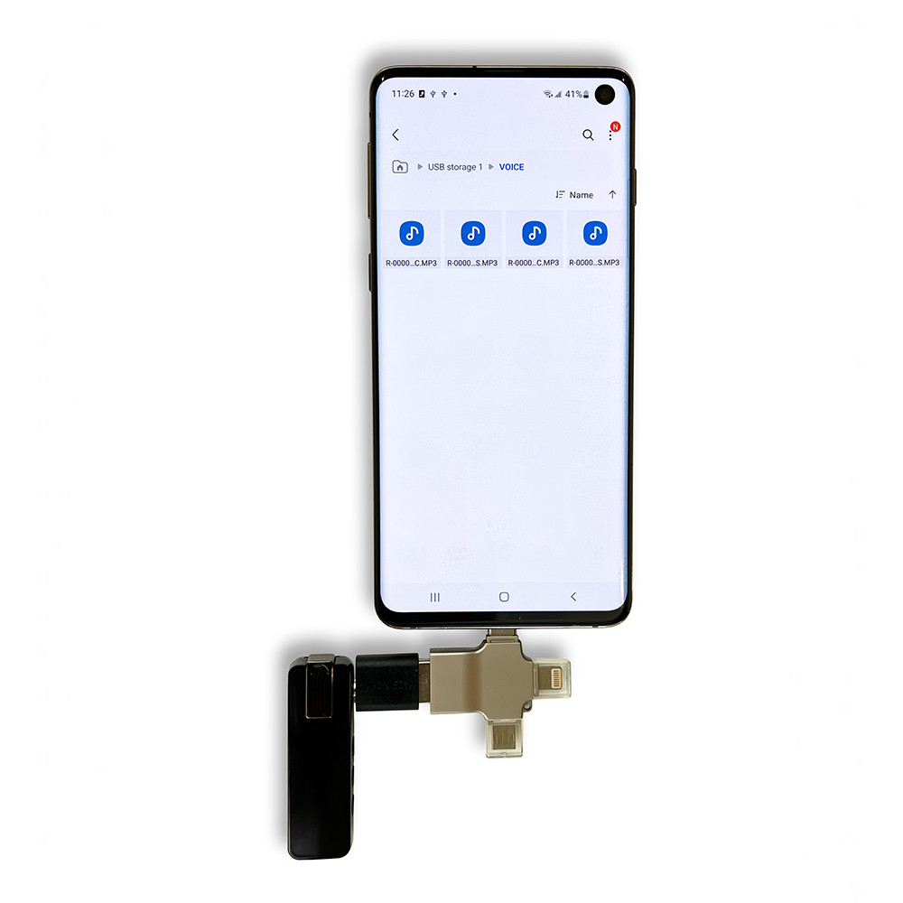 Ultra Tiny Wearable Audio Recorder with Voice Activation 8GB ...