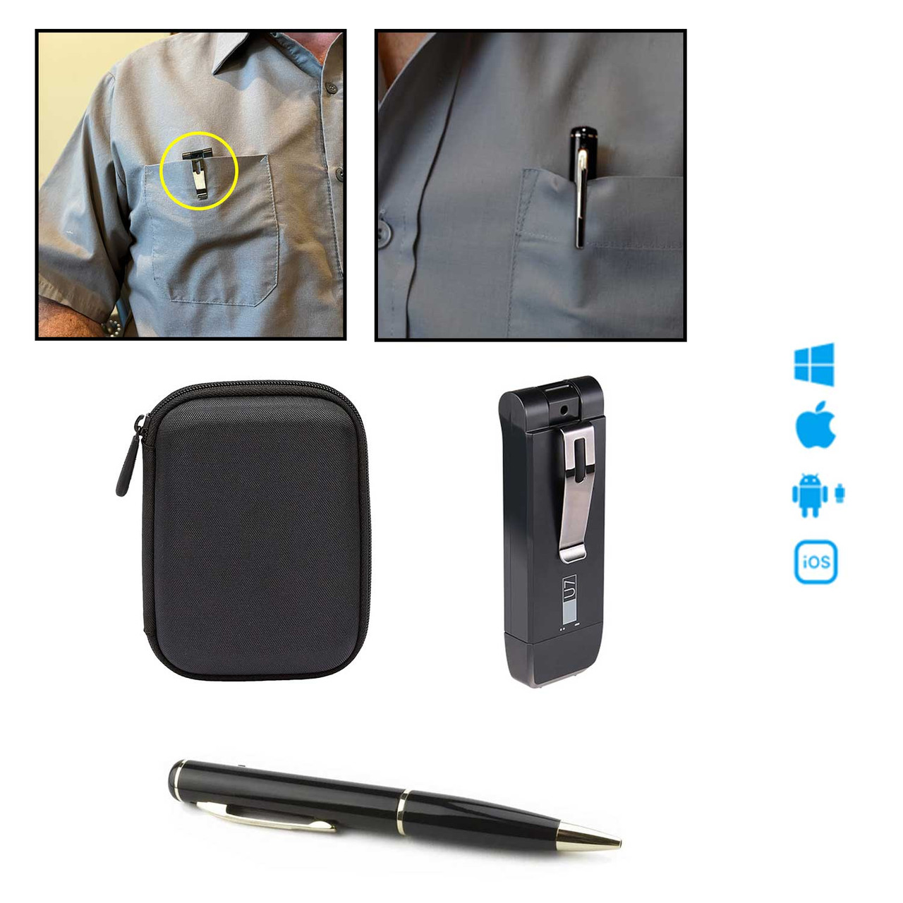Wearable Video Kit - SpyAssociates.com