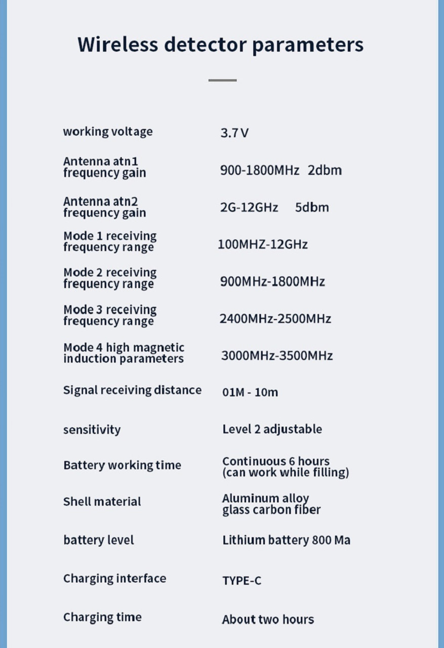 Spy-MAX Digi ProScan AI Quantum Privacy Counter Surveillance Bug Sweep ... Spy-MAX Digi ProScan AI Quantum Privacy Counter Surveillance Bug Sweep ...