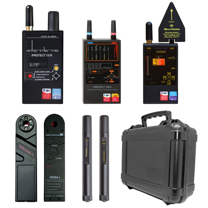 P.I. Complete Detection and Counter Surveillance Kit - SpyAssociates.com