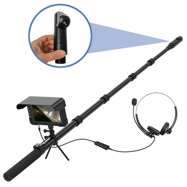 4K Thermal Pole Camera with Pan Tilt Zoom - SpyAssociates.com