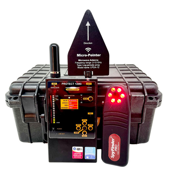 Professional Bundle: Digital RF Detector 50MHz-12GHz + Spy Finder ...