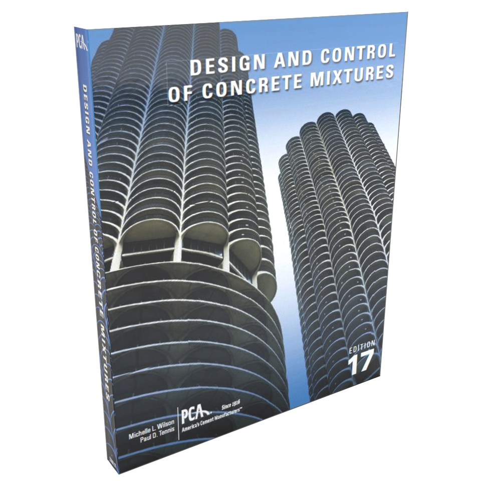 Design & Control of Concrete Mixtures 17th Edition