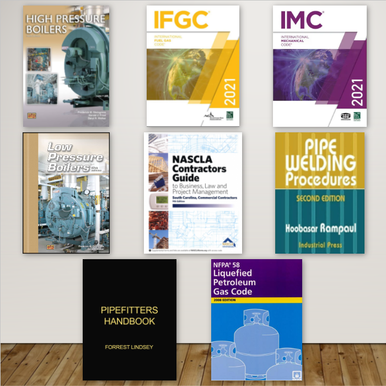South Carolina Commercial Boiler Installation Exam Prep Books