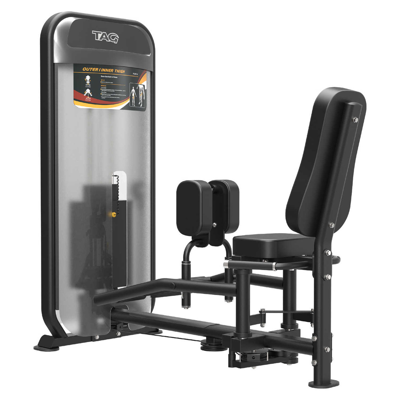 TKO (#8807) Inner/Outer Thigh Machine | Gtech Fitness