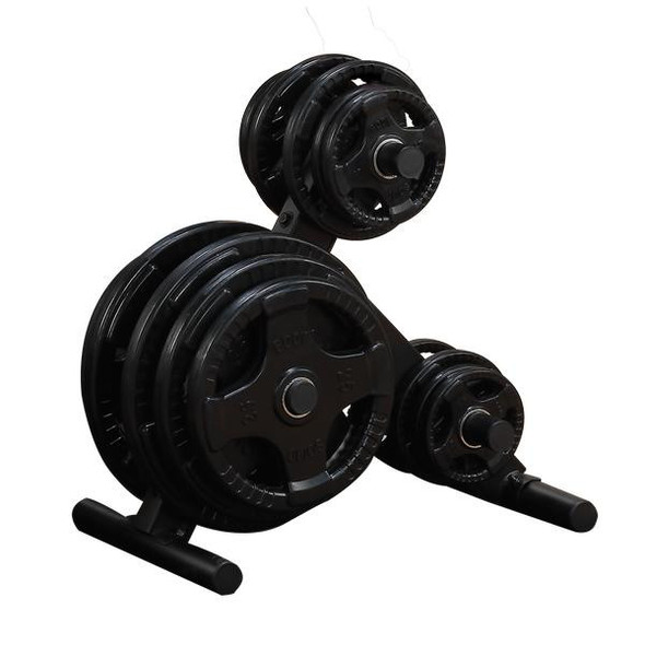 Body-Solid (#WT46) Olympic Weight Tree w/ Bar Holders