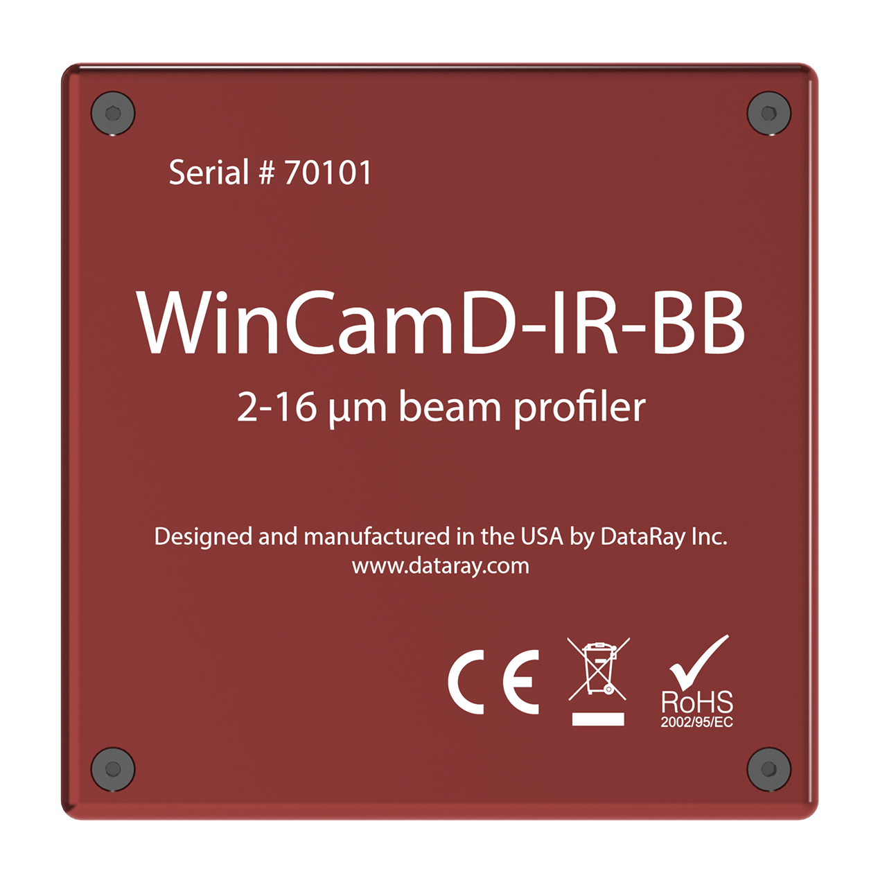 WinCamD-IR-BB | Beam Profiling Cameras | DataRay Inc.