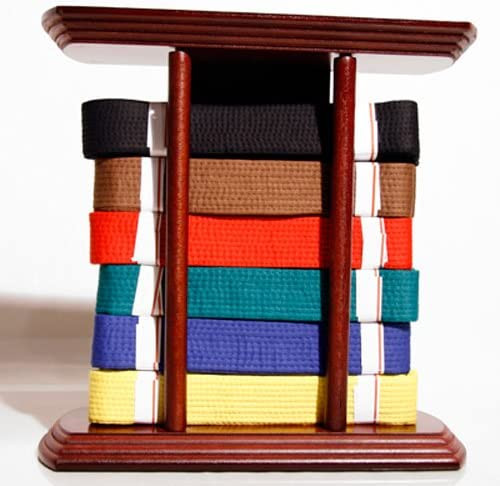 Table Top Belt Display with Laser Carved Tiger