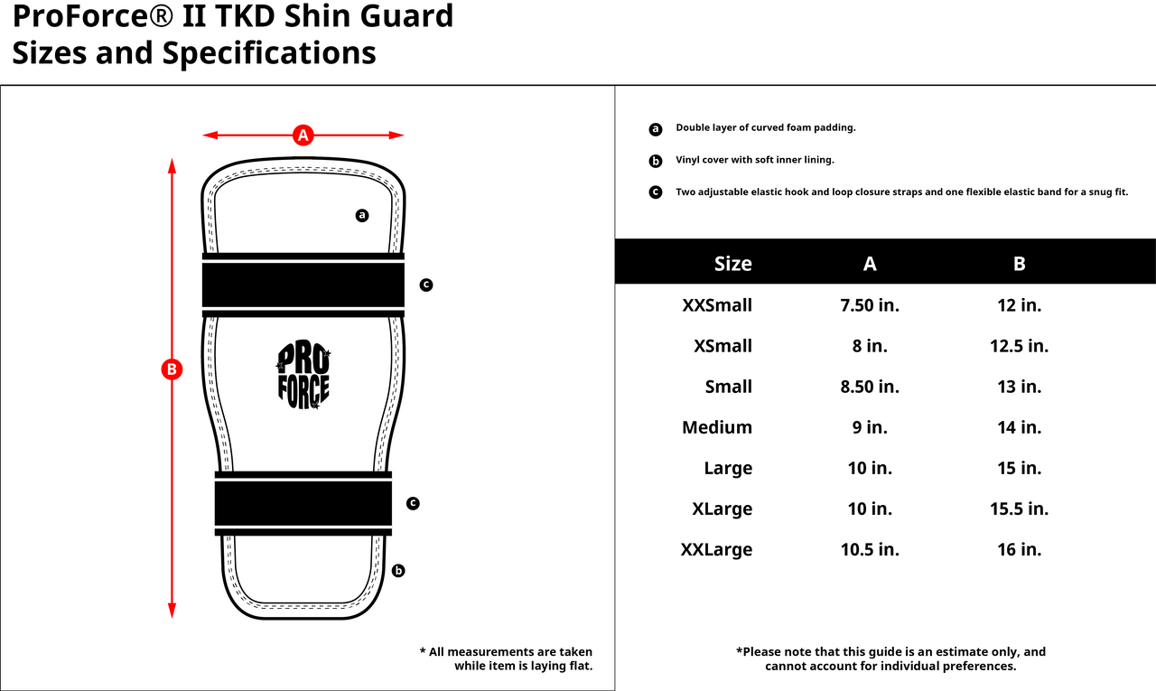ProForce® II TKD Shin Guard
