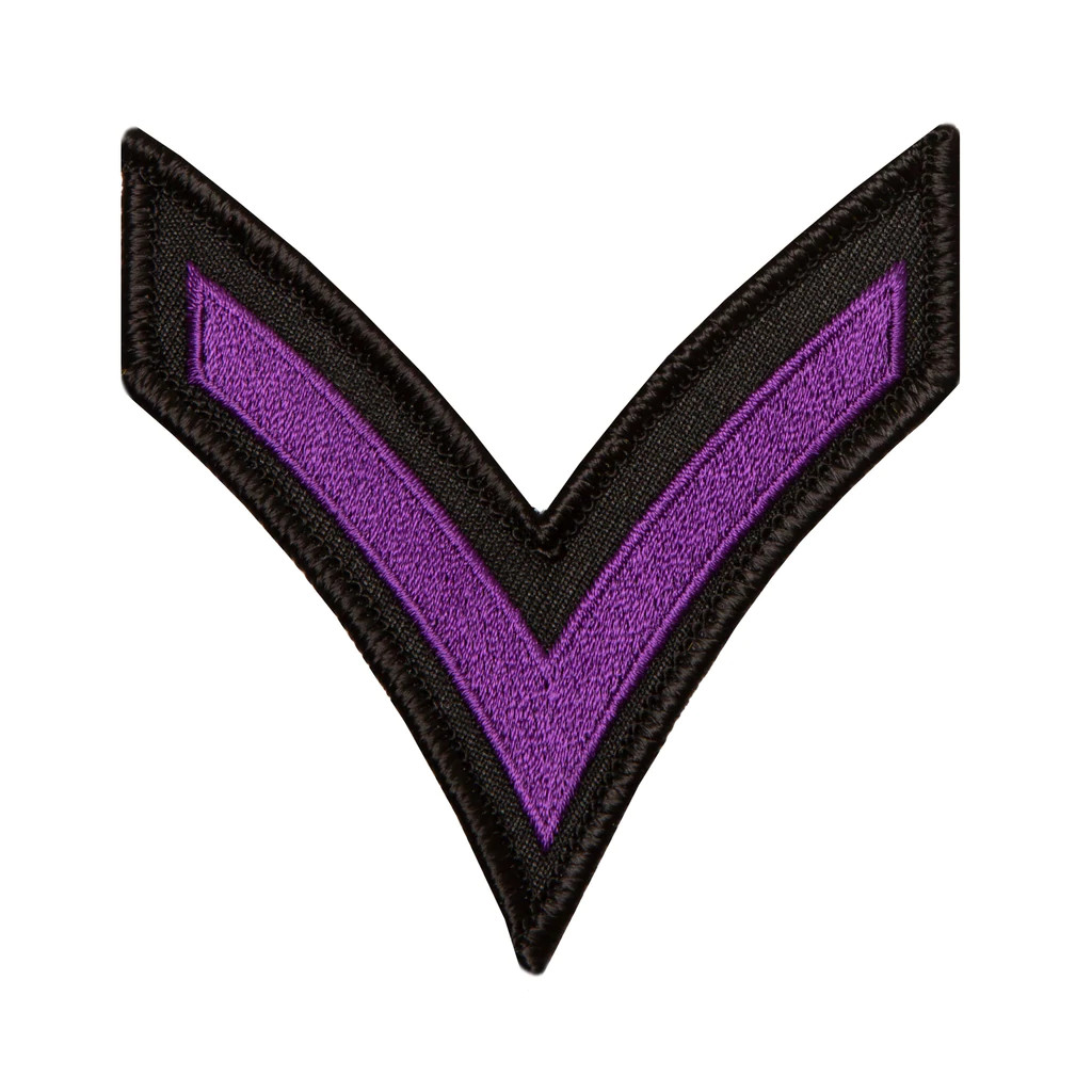 Chevron Striped Patch