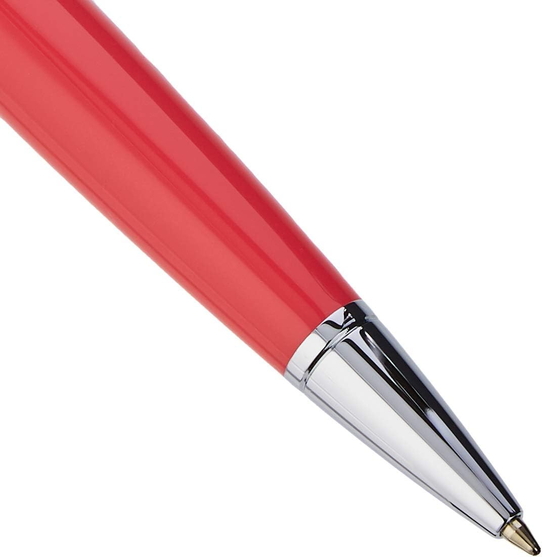Cross Bailey Light Red Chrome Trim Ballpoint Pen