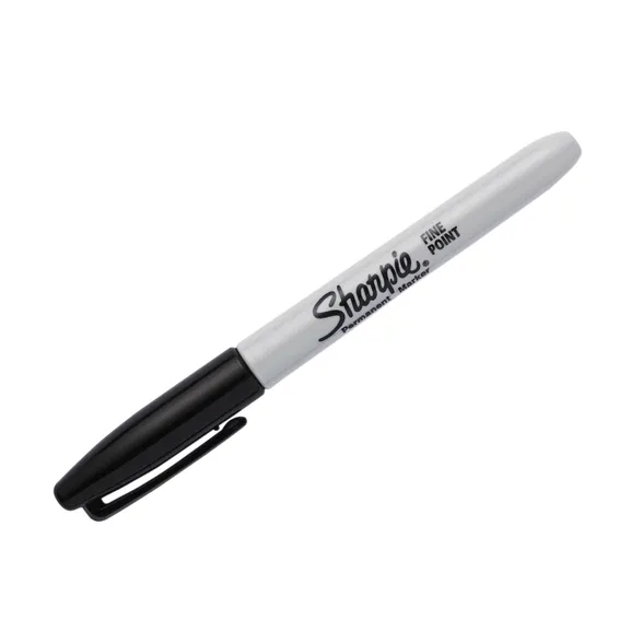 Sharpie Permanent Marker Fine Black Pk 12