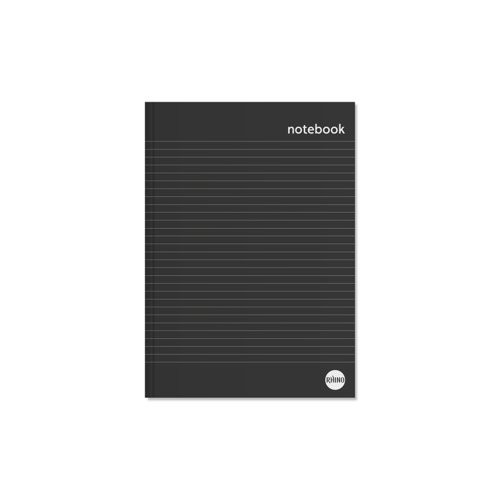 RHINO A4 Hardback Notebook 70gsm Black