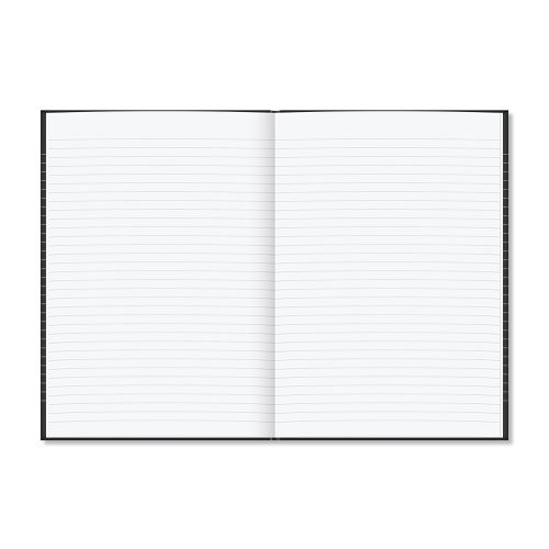 RHINO A4 Hardback Notebook 70gsm Black