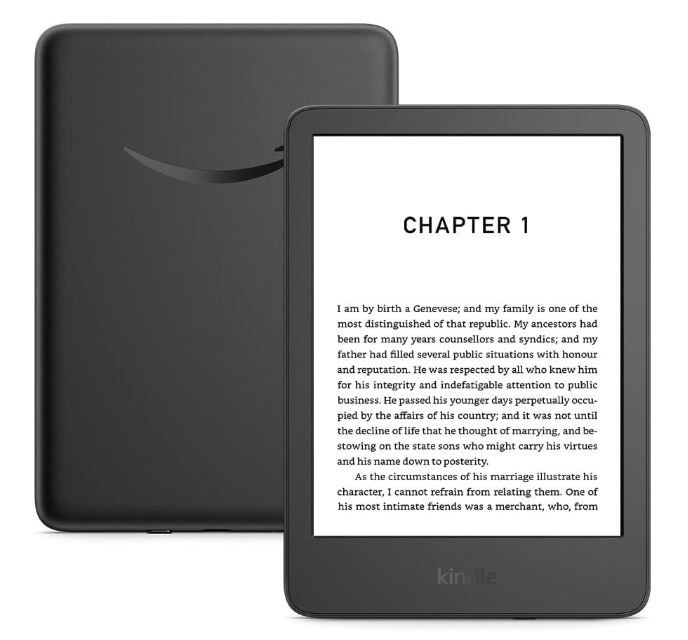 Amazon Kindle 10th Gen 6" 4GB WiFi & Built-in Light eBook Reader