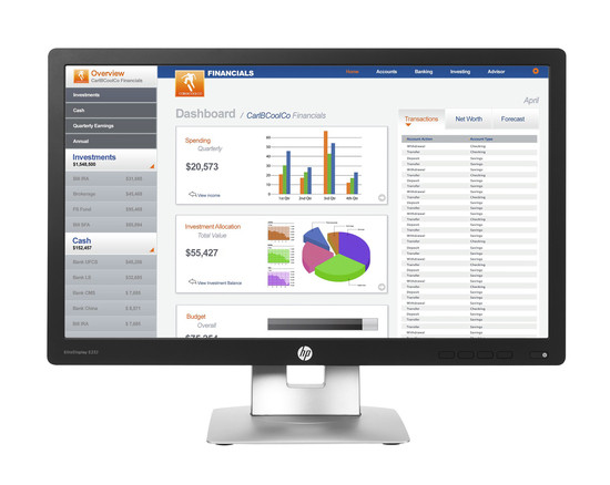 HP EliteDisplay E232 23" Full HD IPS Widescreen 16:9 Monitor - HDMI ...