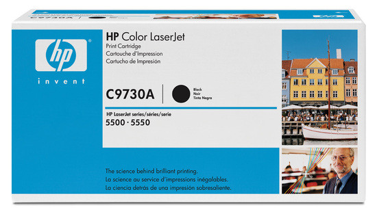 HP Black Toner Cartridge C9730A - IJT Direct