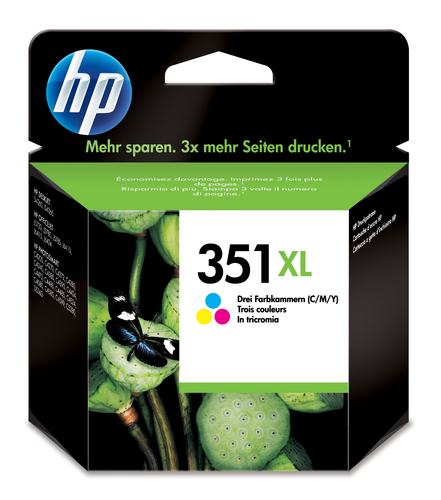 HP Tri-Colour Ink Cartridge 351XL CB338ee - IJT Direct