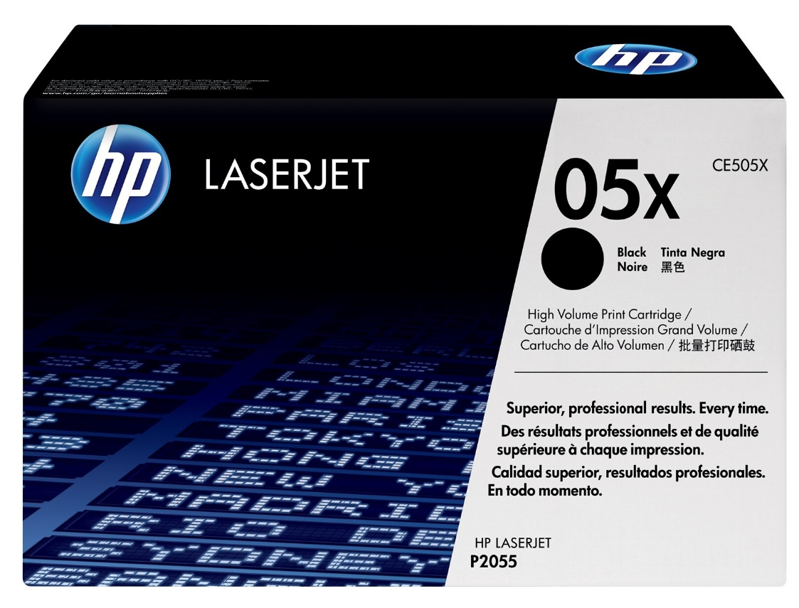 HP High Capacity Black Toner Cartridge 05X CE505X - IJT Direct