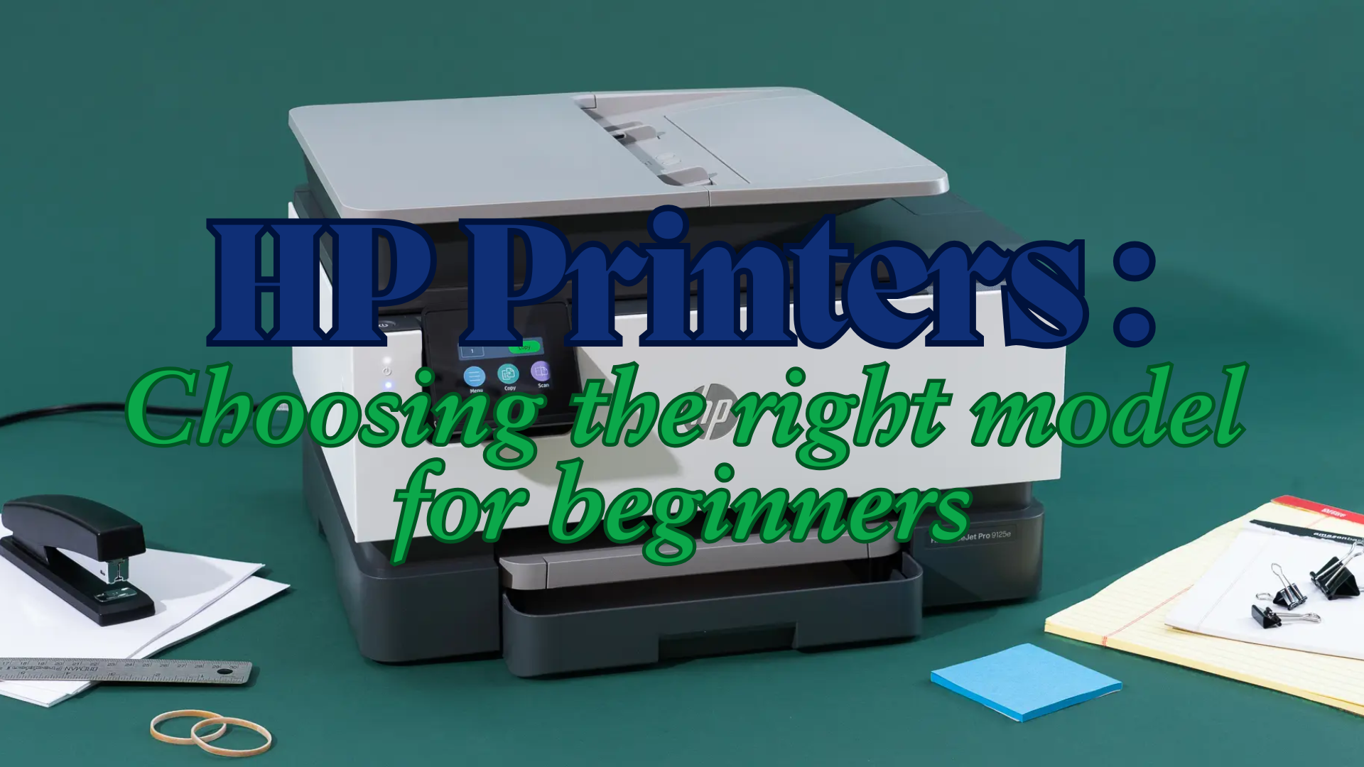 How to Choose the Right HP Printer for Beginners - IJT Direct