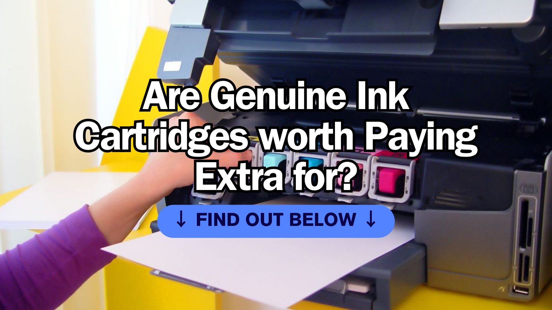 Is It Worth Buying Genuine Ink Cartridges? - IJT Direct