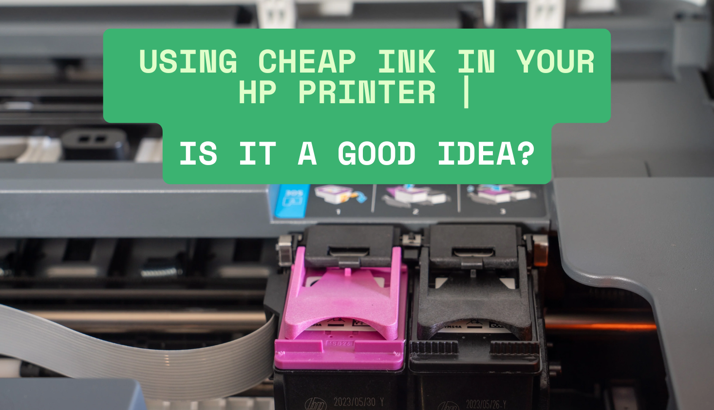 Can I use cheap ink in a HP printer? - IJT Direct