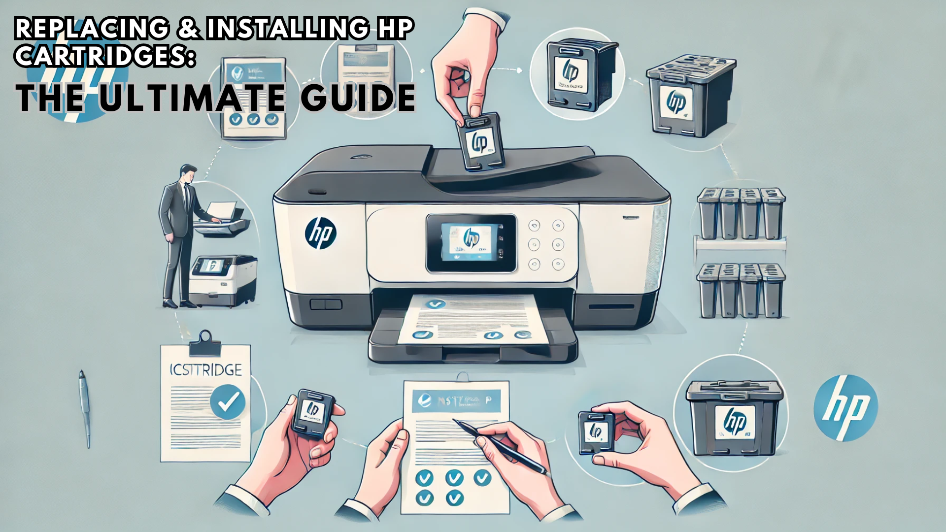 How to Install and Replace HP Printer Cartridges: The Ultimate Guide ...