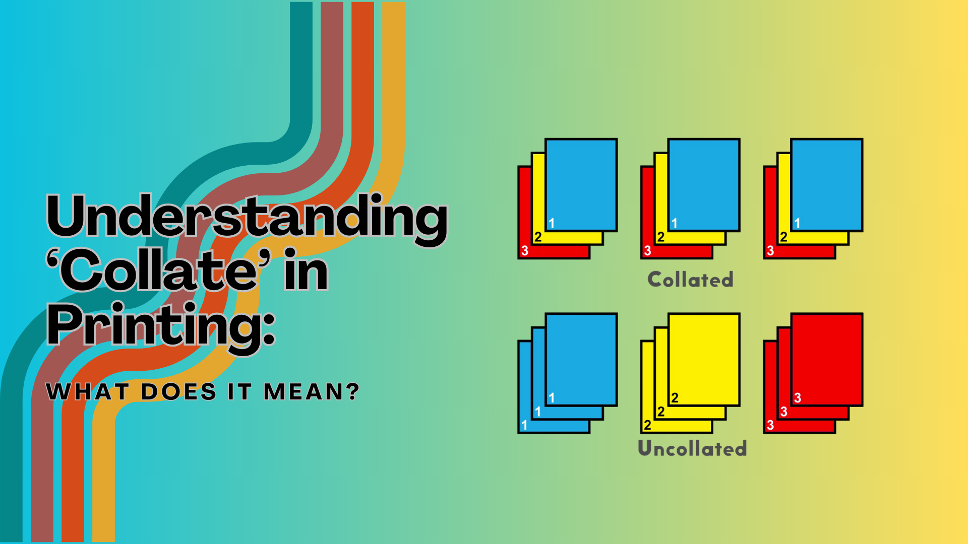 Understanding 'Collate' in Printing: What Does It Mean? - IJT Direct