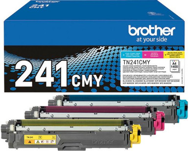 Brother Multipack Cyan, Magenta, Yellow Toner Cartridges TN241CMY - IJT ...