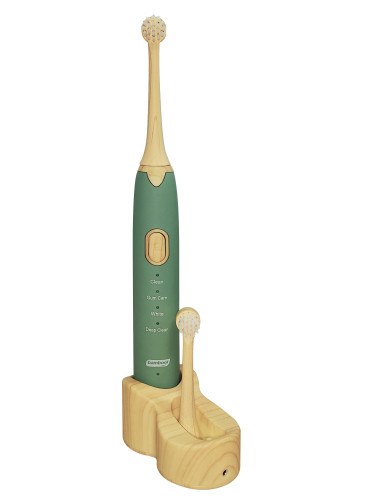 Bio Max Rechargeable Electric Toothbrush - Green