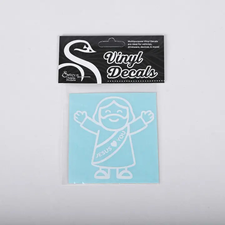 Decal Vinyl Jesus - Episcopal Shoppe