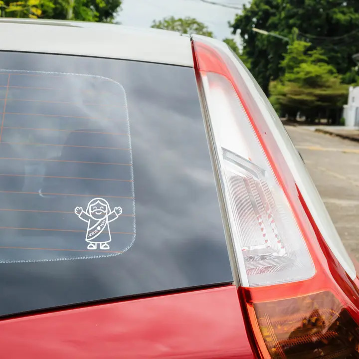Decal Vinyl Jesus - Episcopal Shoppe