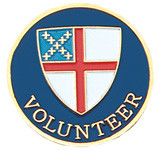 Vestry Lapel Pin - Episcopal Shield - Episcopal Shoppe
