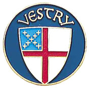 Vestry Lapel Pin - Episcopal Shield - Episcopal Shoppe