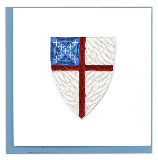 Episcopal Shield Web Leather Belt - Episcopal Shoppe