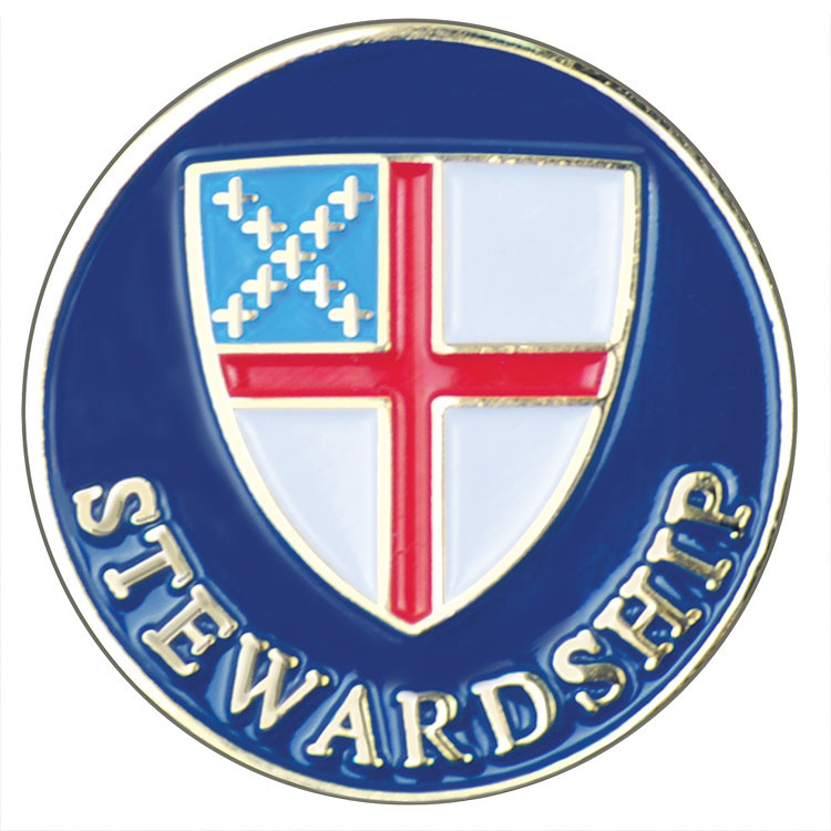 Vestry Lapel Pin - Episcopal Shield - Episcopal Shoppe