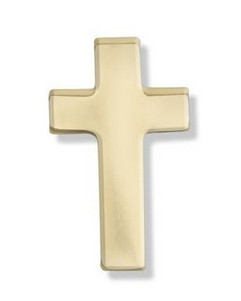 Gold Cross Lapel Pin - Episcopal Shoppe